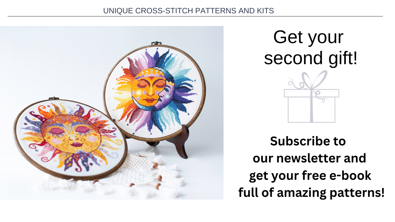 Colorful and Unique Cross Stitch Patterns and Kits - Happy x craft